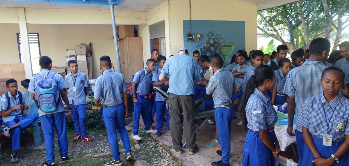 All work and no play…. | Timor-Leste Dental Program